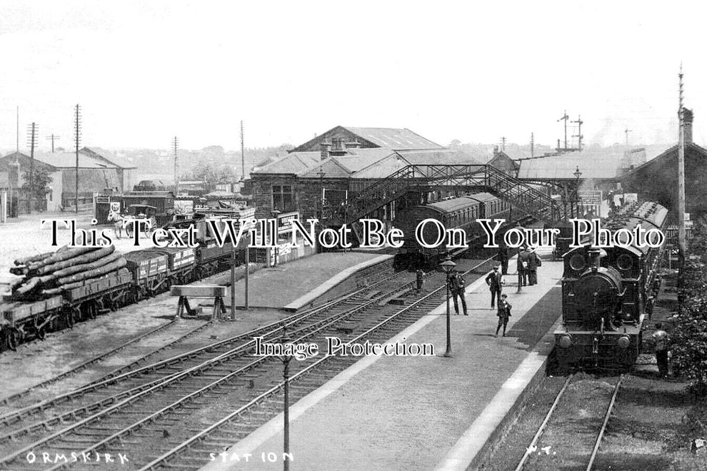 LA 4862 - Ormskirk Railway Station, Lancashire – JB Archive