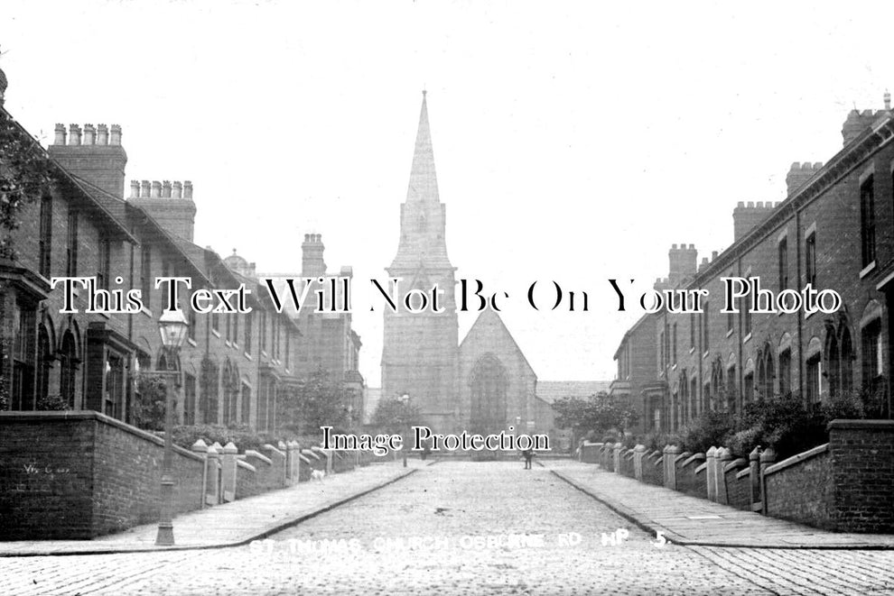 LA 5046 - St Thomas Church, Osborne Road, Oldham, Lancashire – JB Archive