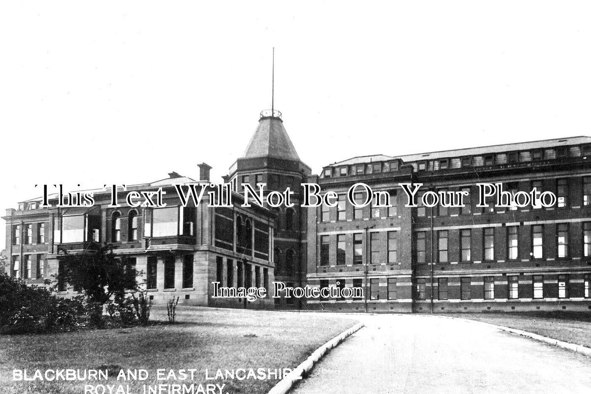 LA 5087 - Blackburn & East Lancashire Royal Infirmary c1910 – JB Archive