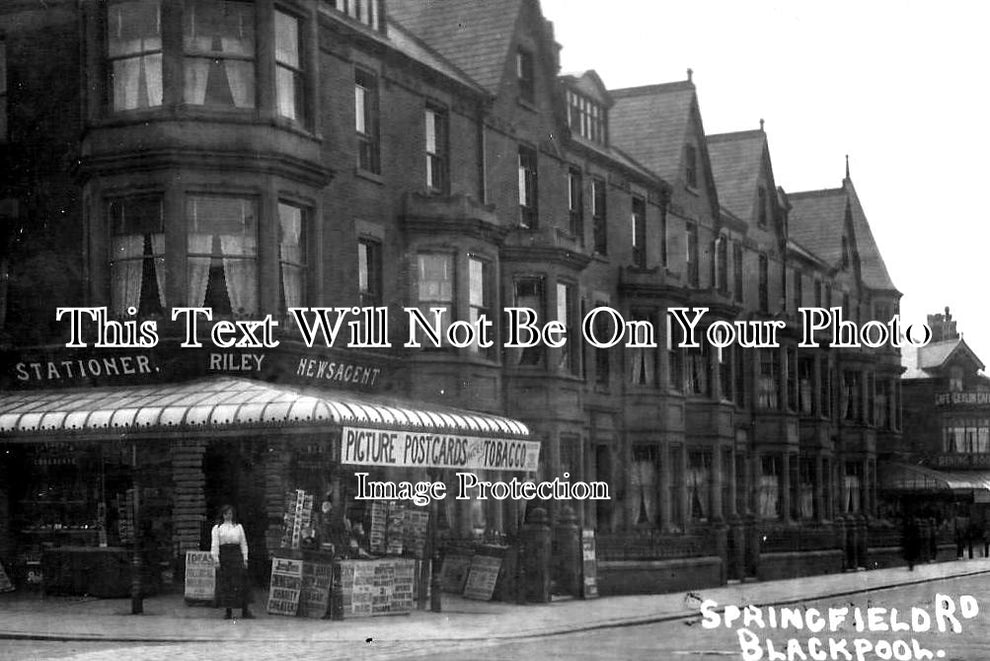LA 5489 - Springfield Road, Blackpool, Lancashire – JB Archive