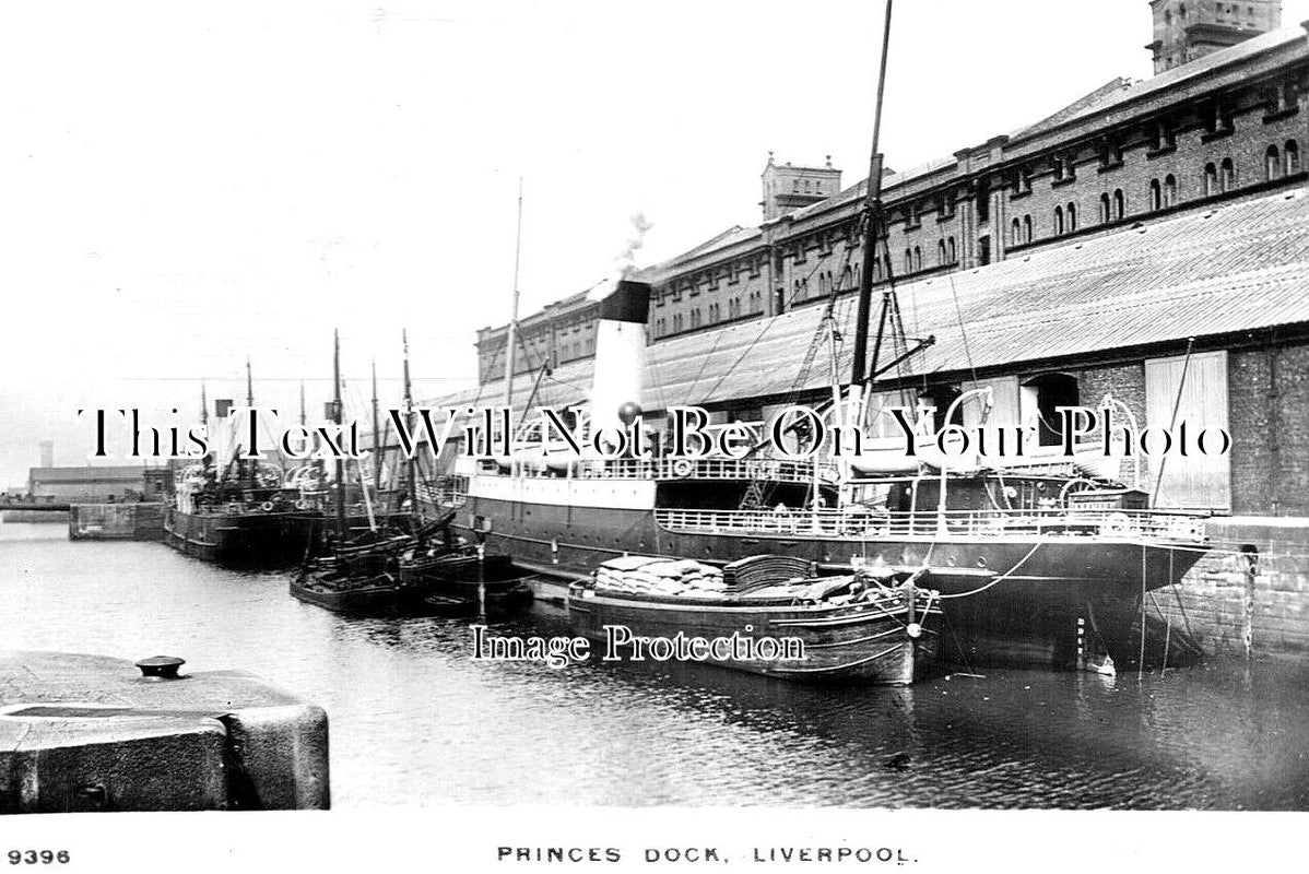LA 5657 - Princes Dock, Liverpool, Lancashire – JB Archive