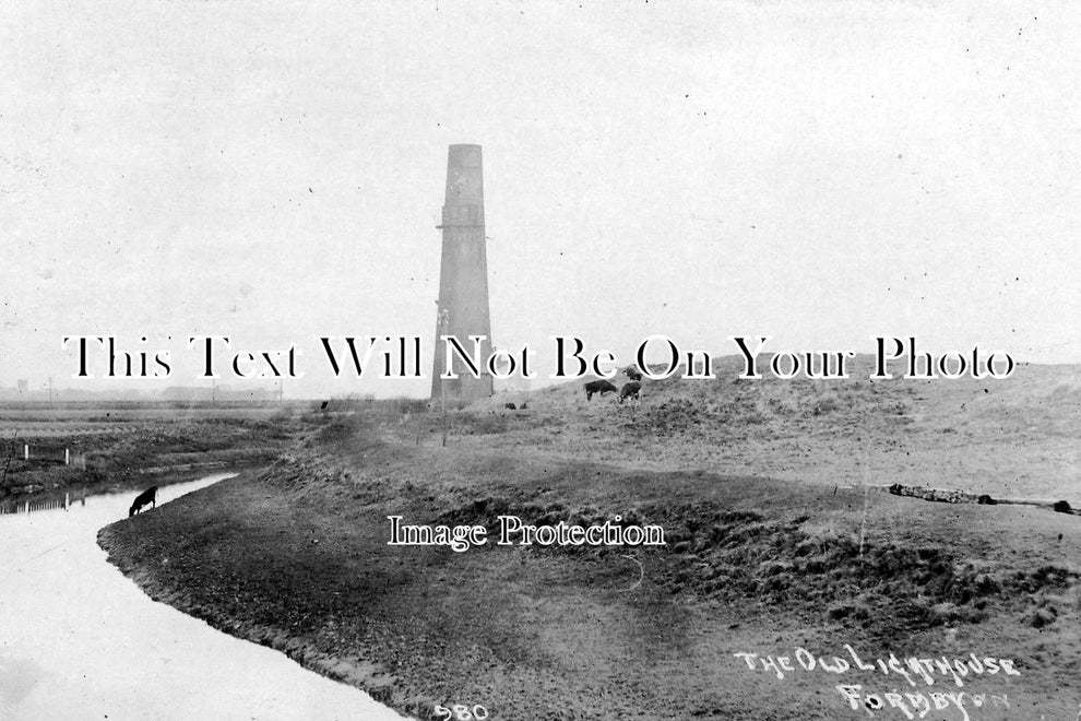 LA 57 - The Old Lighthouse, Formby, Liverpool, Lancashire c1906 – JB ...