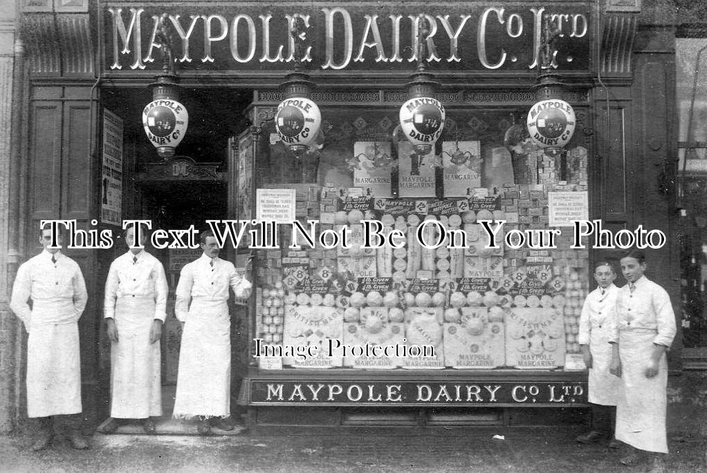 LA 5961 - Maypole Dairy Co Ltd Shop, Stamford Street, Ashton Under Lyn ...