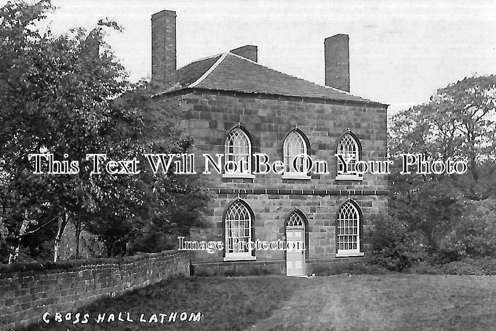 LA 5968 - Cross Hall, Lathom, Lancashire c1905 – JB Archive