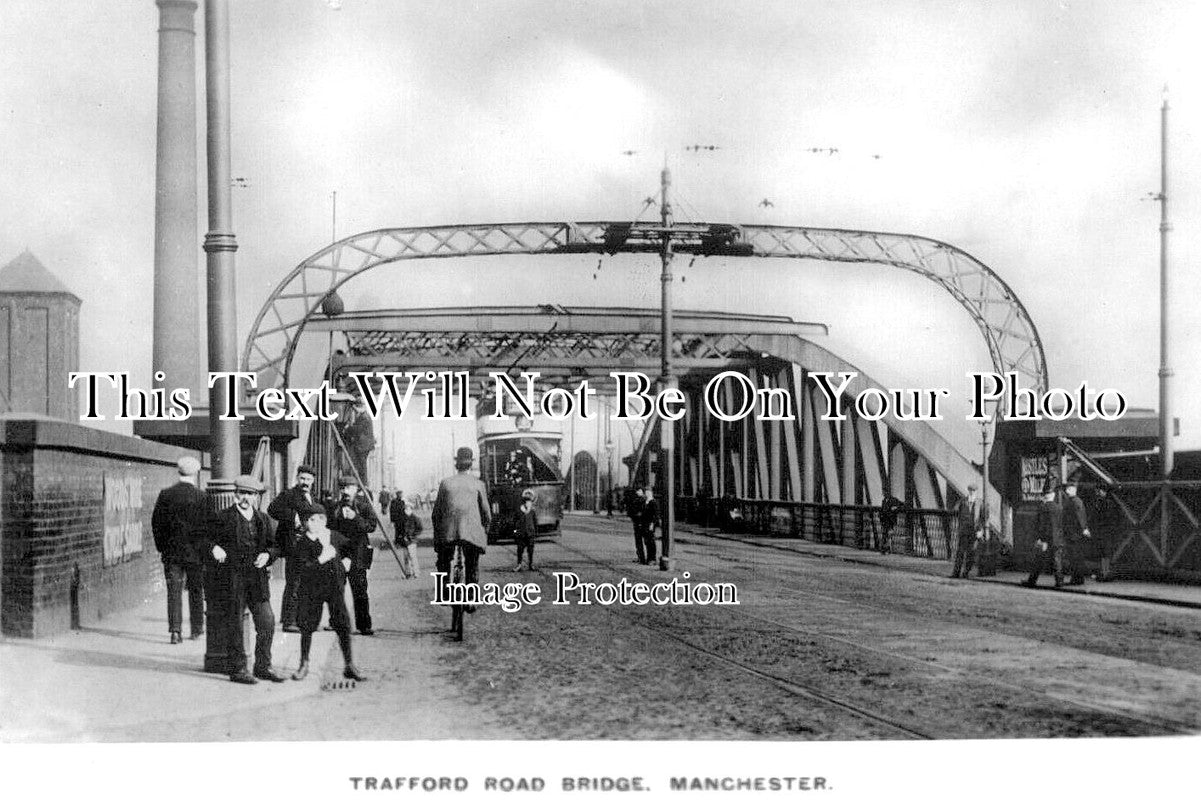 LA 6143 - Trafford Road Bridge, Old Trafford, Manchester, Lancashire ...