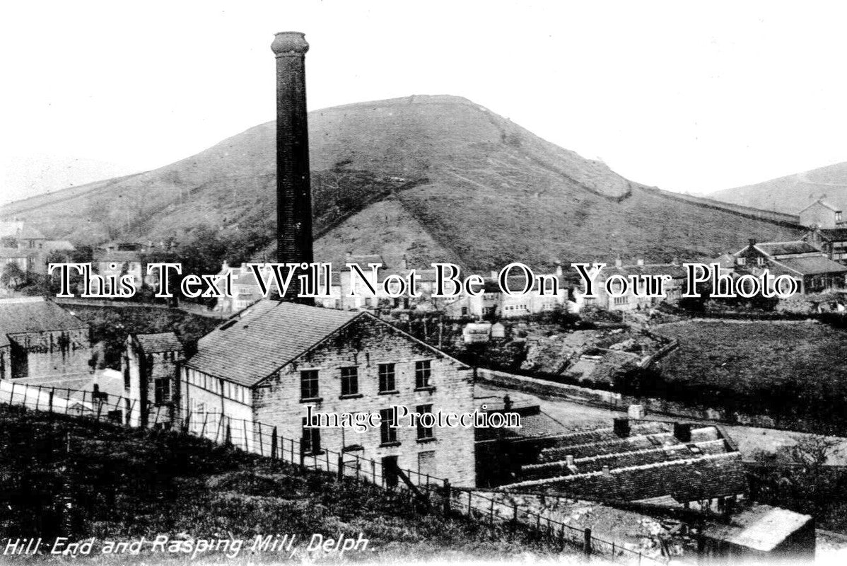 LA 6177 - Hill End & Rasping Mill, Delph, Lancashire – JB Archive