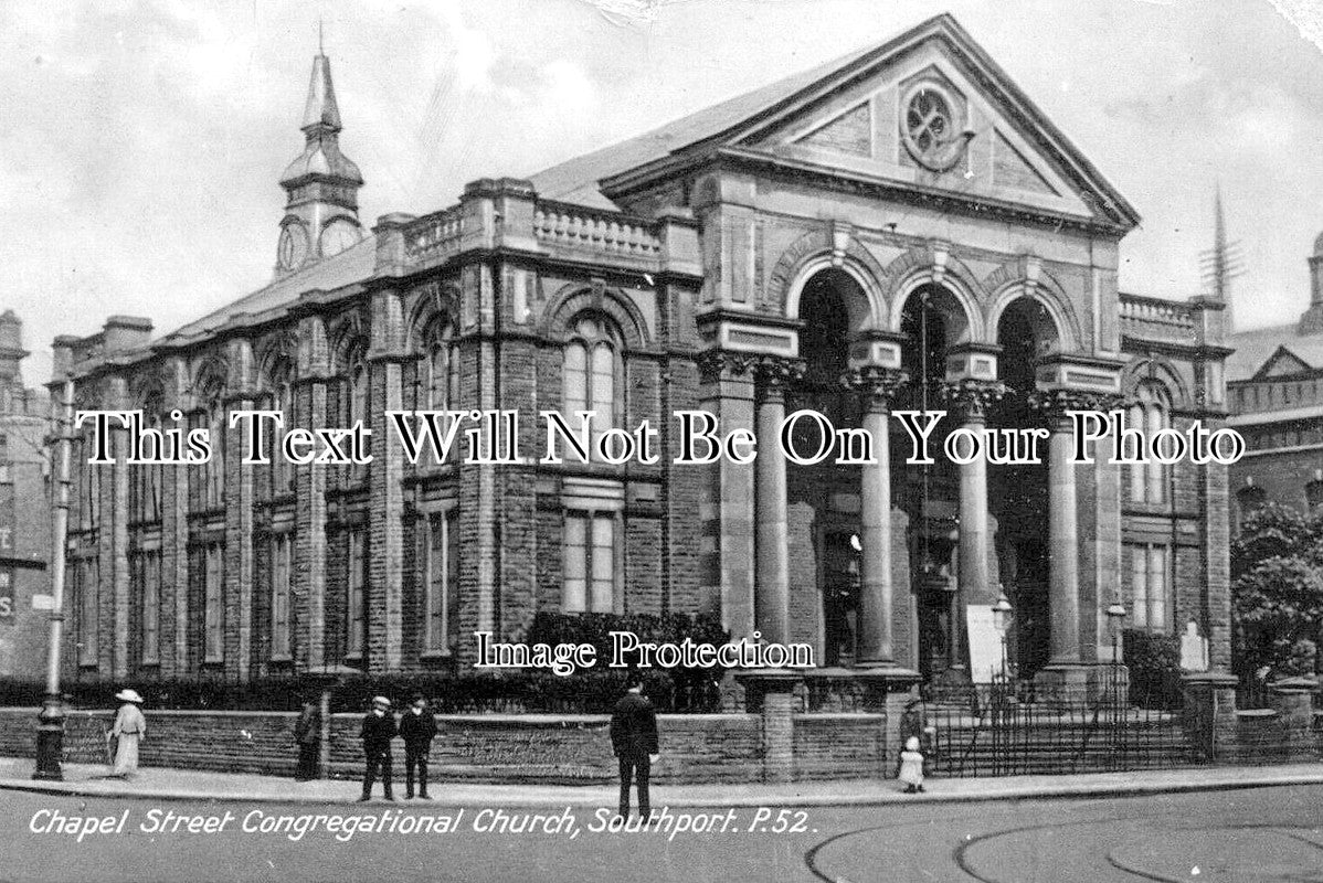 LA 6354 - Chapel Street Congregational Church, Southport, Lancashire ...