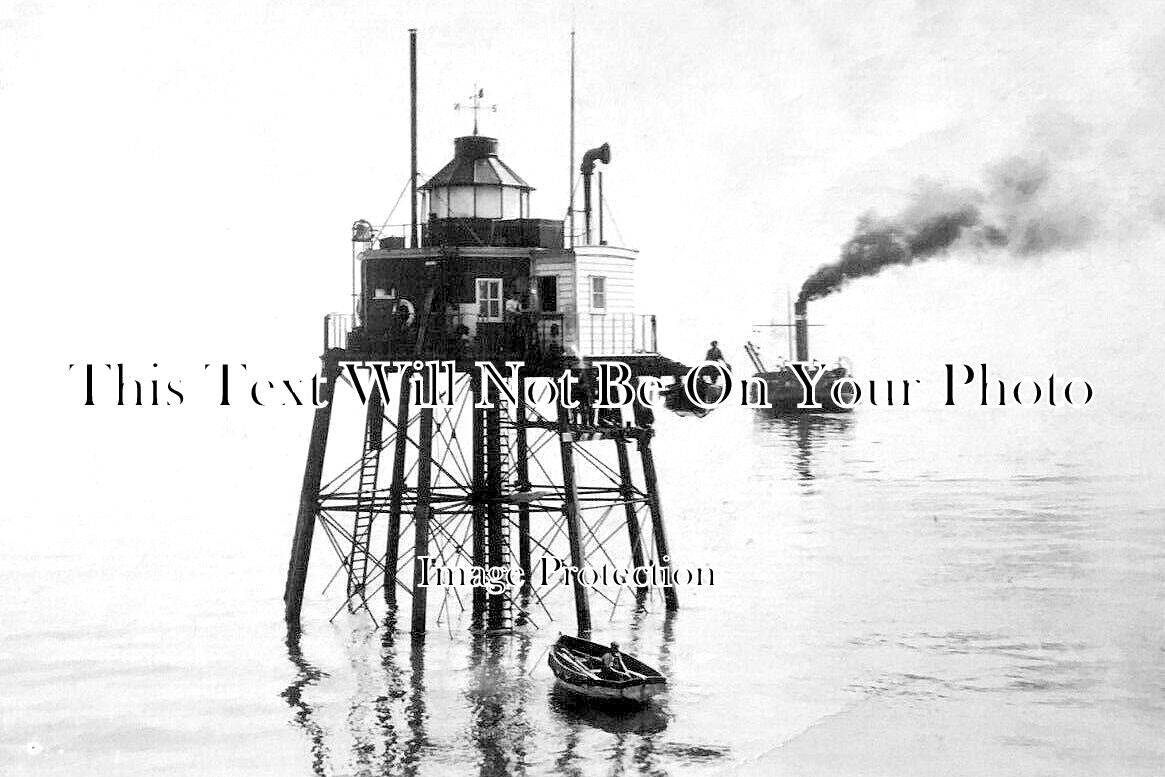 LA 6518 - Wyre Light, Fleetwood Channel, Lancashire – JB Archive