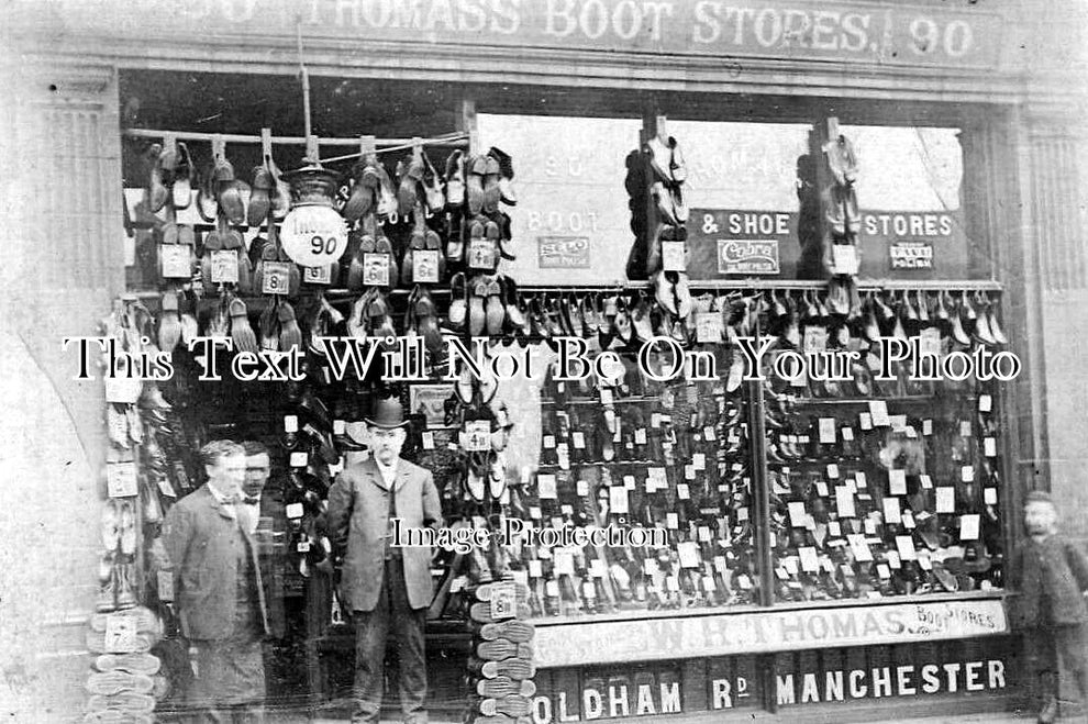 LA 6620 - Thomass Boot Stores, Oldham Road, Manchester – JB Archive