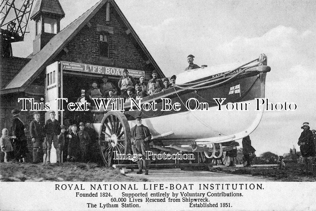 LA 6716 - RNLI Lifeboat Station, Lytham, Lancashire 1911 – JB Archive