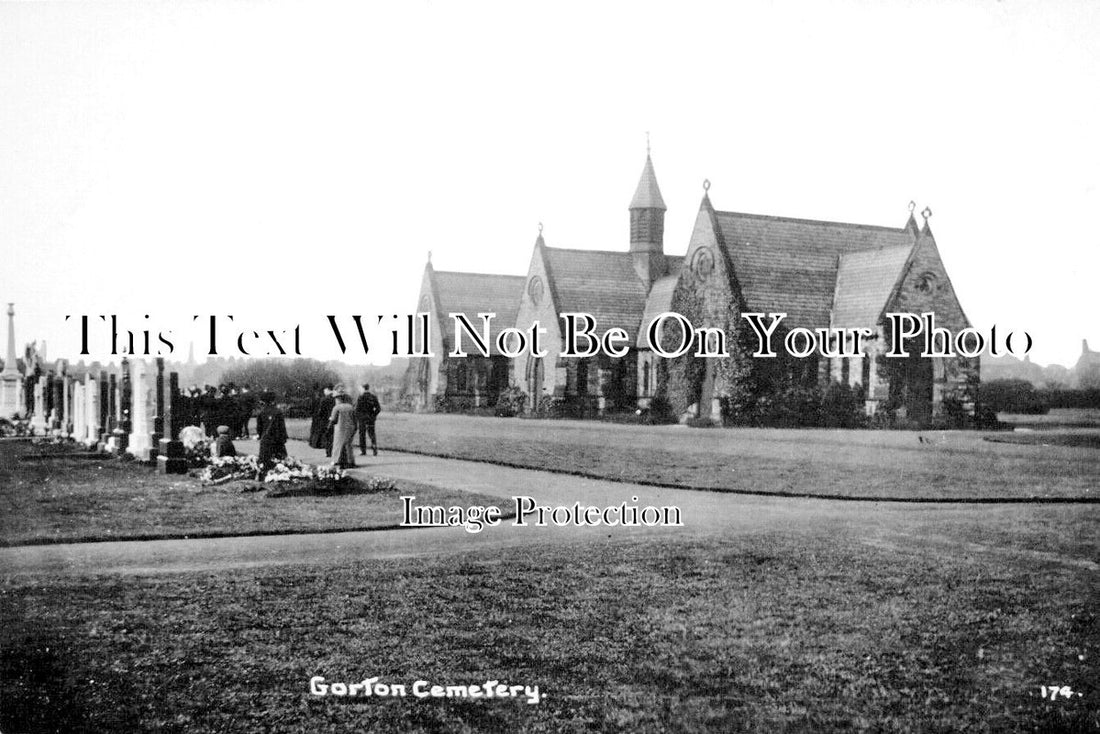 LA 6973 - Gorton Cemetery, Manchester, Lancashire – JB Archive