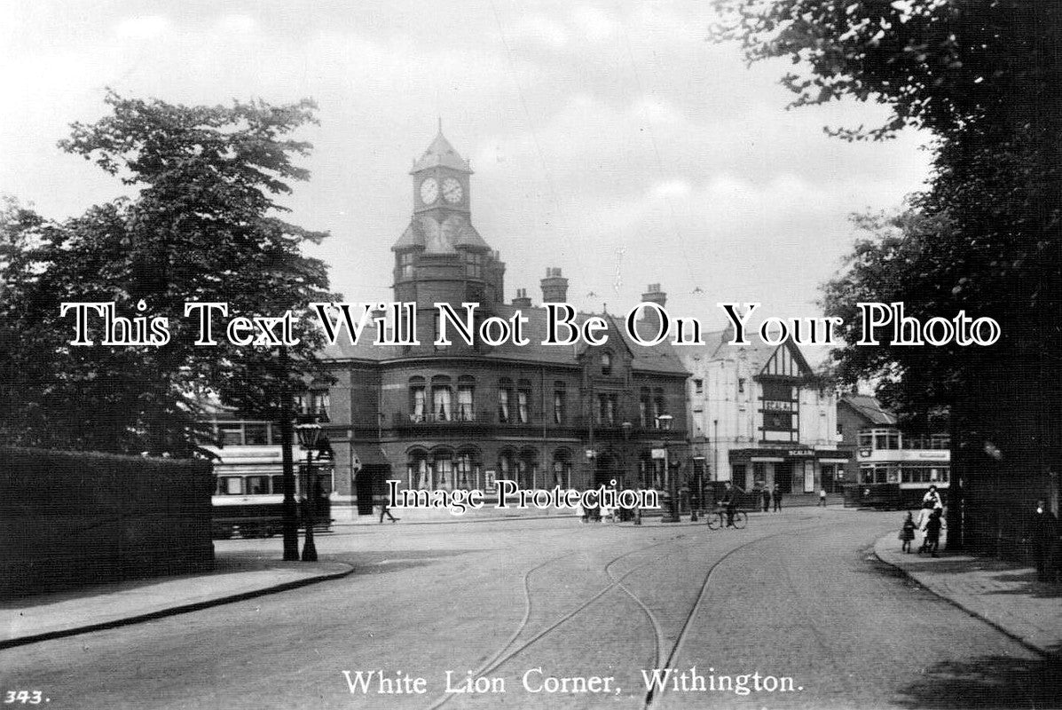 LA 7016 - White Lion Corner, Withington, Lancashire – JB Archive