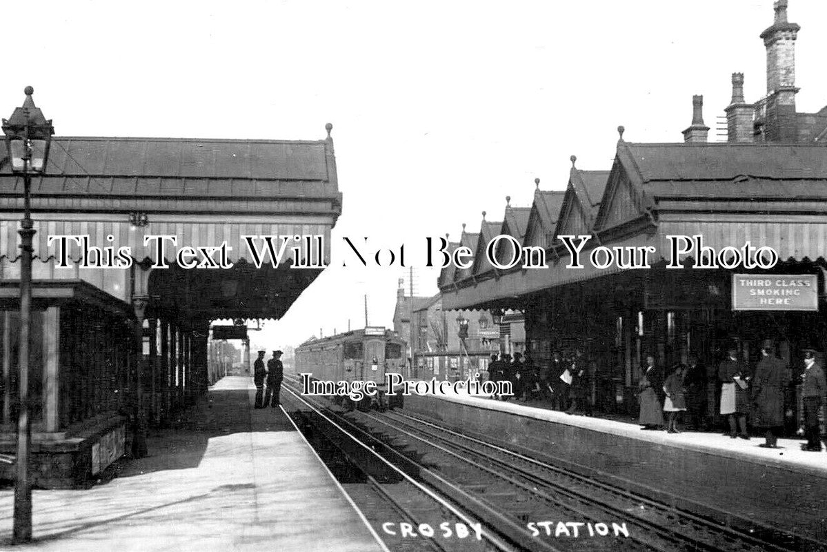 LA 7035 - Crosby Railway Station, Lancashire – JB Archive