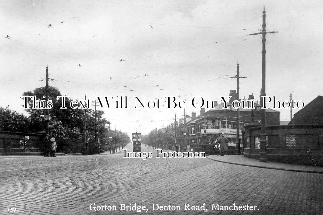 LA 7163 - Gorton Bridge, Denton Road, Manchester, Lancashire – JB Archive