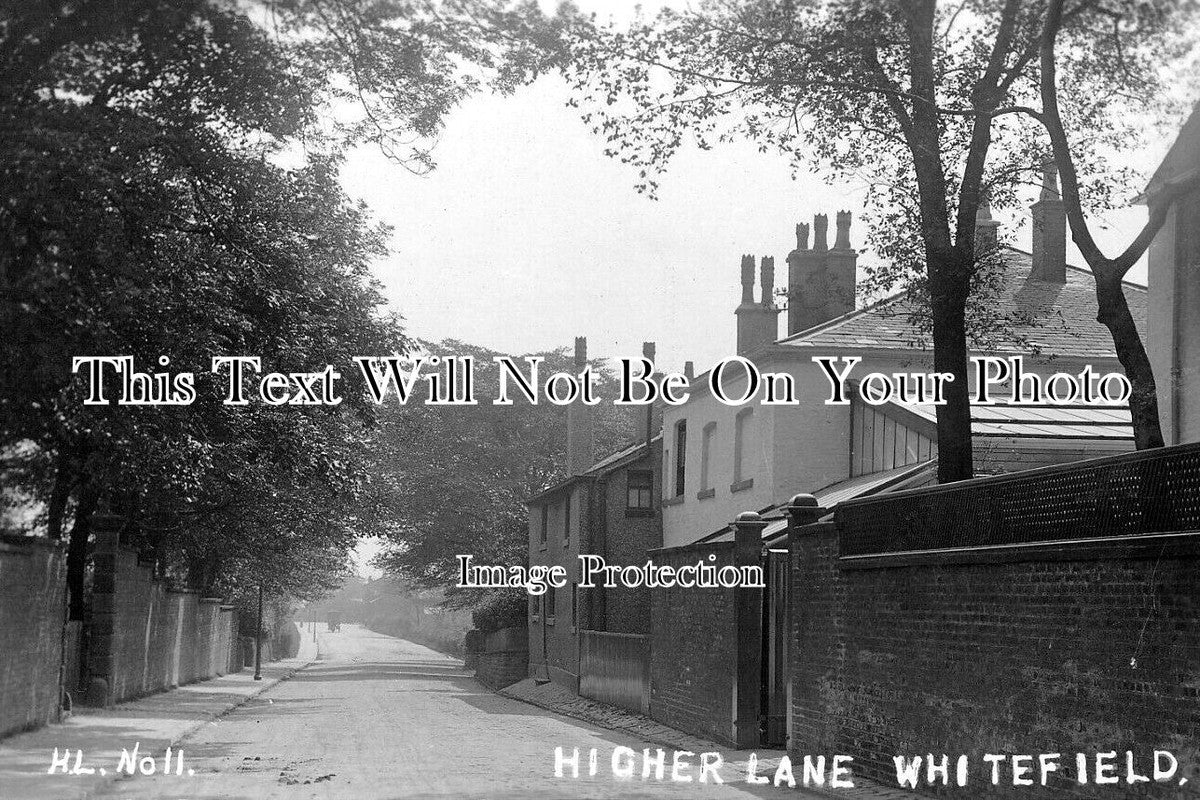 LA 7207 - Higher Lane, Whitefield, Manchester, Lancashire – JB Archive