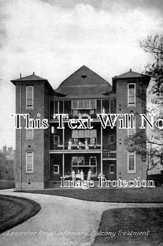 LC 148 - Balcony Treatment, Leicester Royal Infirmary, Leicestershire ...