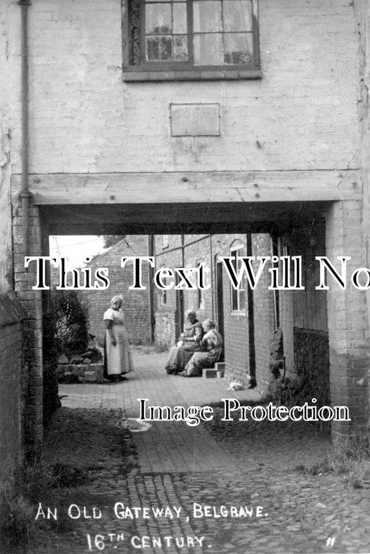 LC 327 - An Old Gateway, Belgrave, Leicestershire – JB Archive
