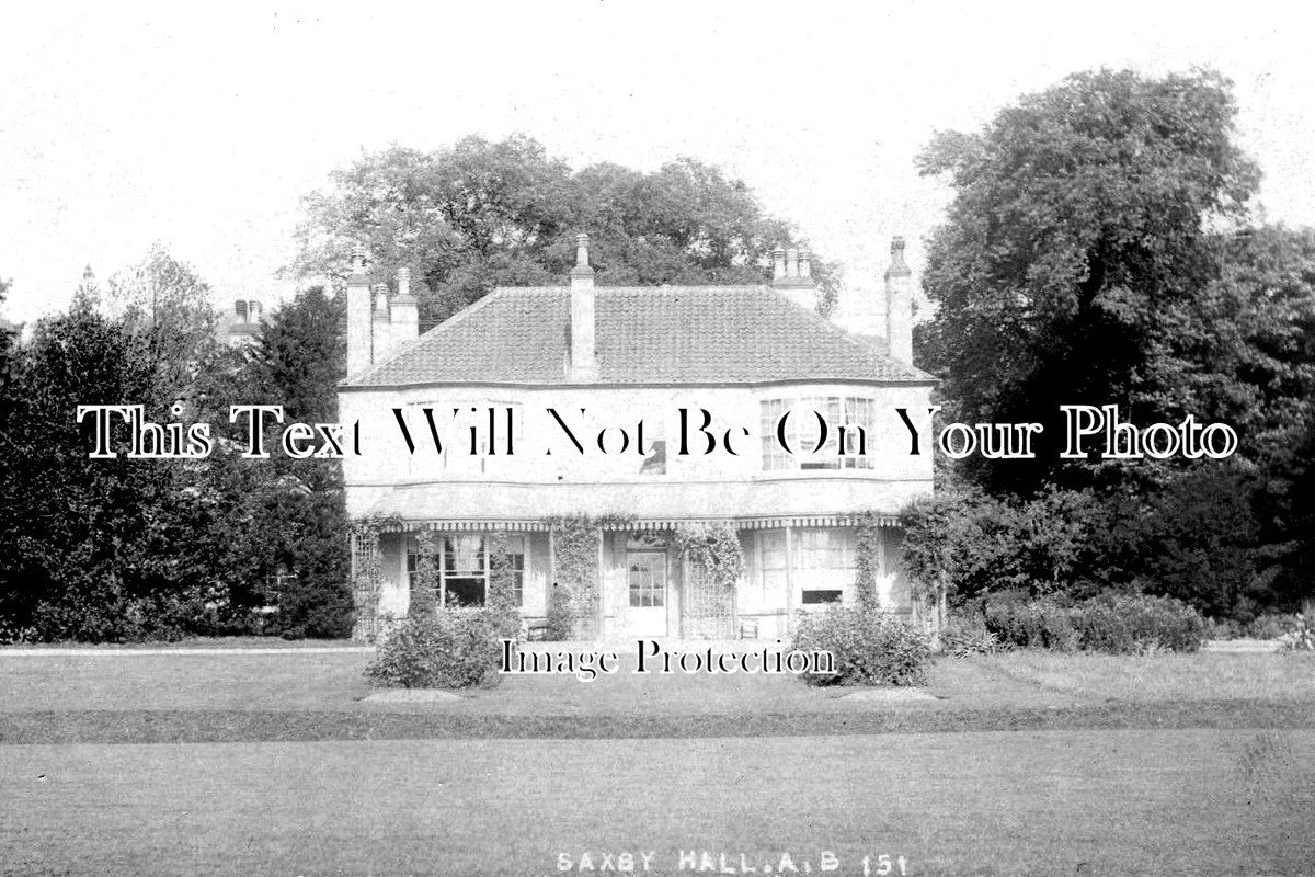 LI 1217 - Saxby Hall, Lincolnshire – JB Archive