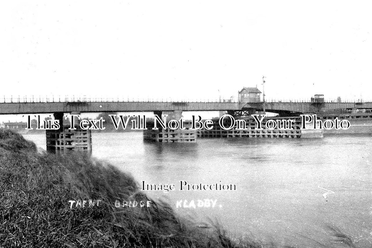 LI 1540 - Trent Bridge, Keadby, Lincolnshire c1904 – JB Archive