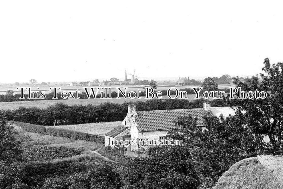 LI 1854 - West Butterwick Windmill, Mill, Lincolnshire c1908 – JB Archive