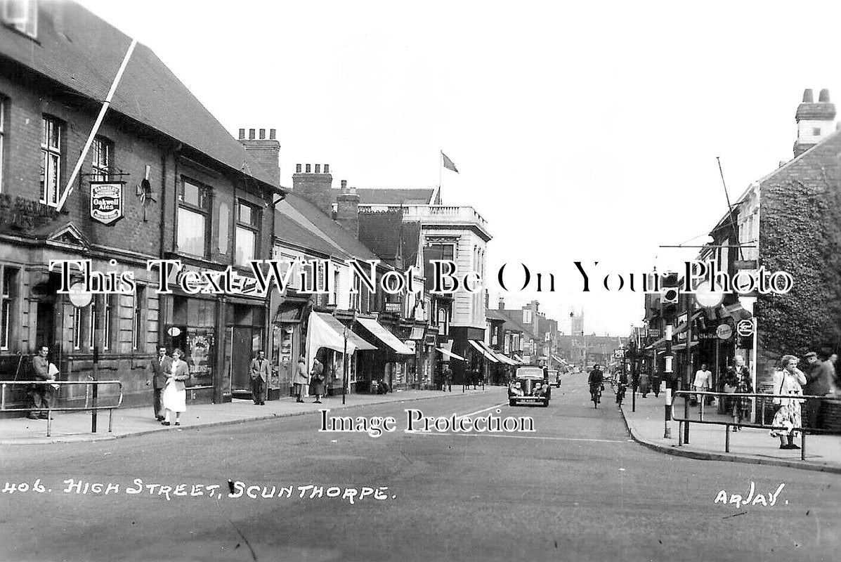 LI 1916 - High Street, Scunthorpe, Lincolnshire – JB Archive