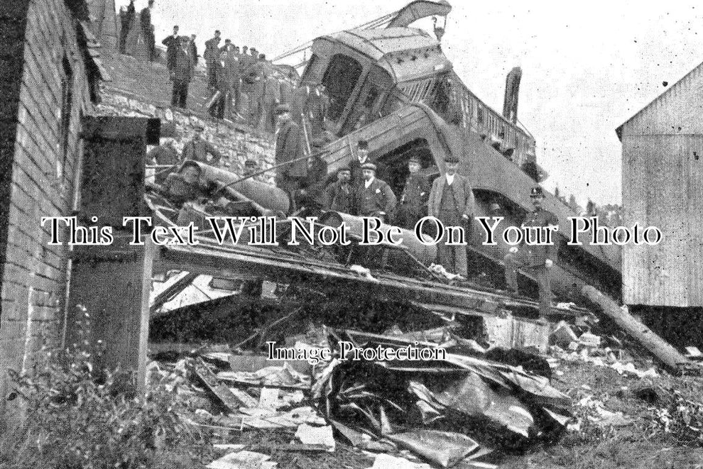 LI 1920 - The Railway Disaster, Grantham, Lincolnshire 1906 – JB Archive