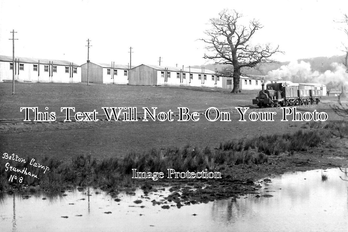 LI 2675 - Belton Military Camp, Grantham, Lincolnshire c1916 WW1 – JB ...