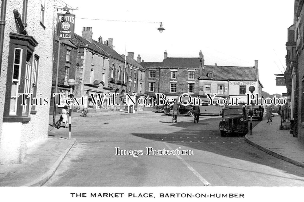 LI 3034 - The Market Place, Barton On Humber, Lincolnshire – JB Archive