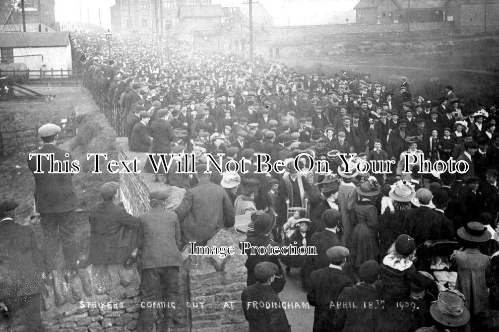 LI 307 - Frodingham Iron Works Strike, Lincolnshire 1909 – JB Archive
