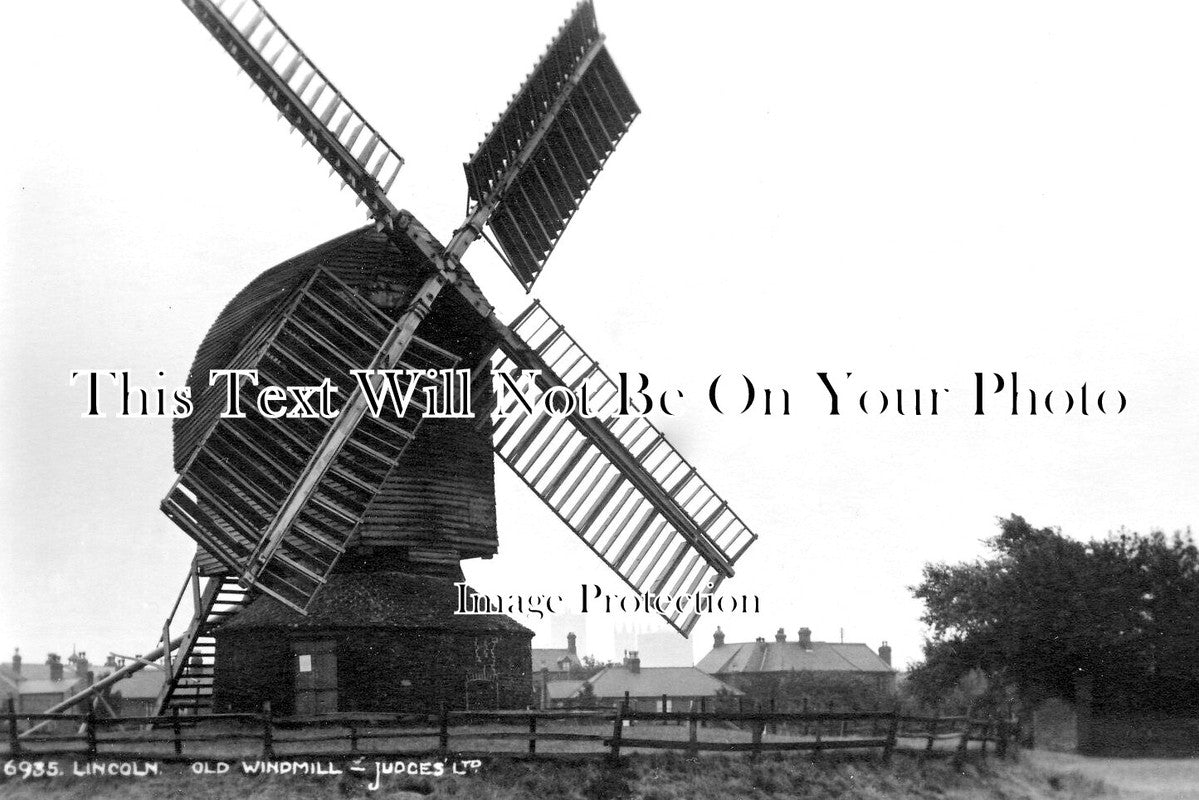 LI 3413 - Old Windmill, Lincoln Mill, Lincolnshire – JB Archive