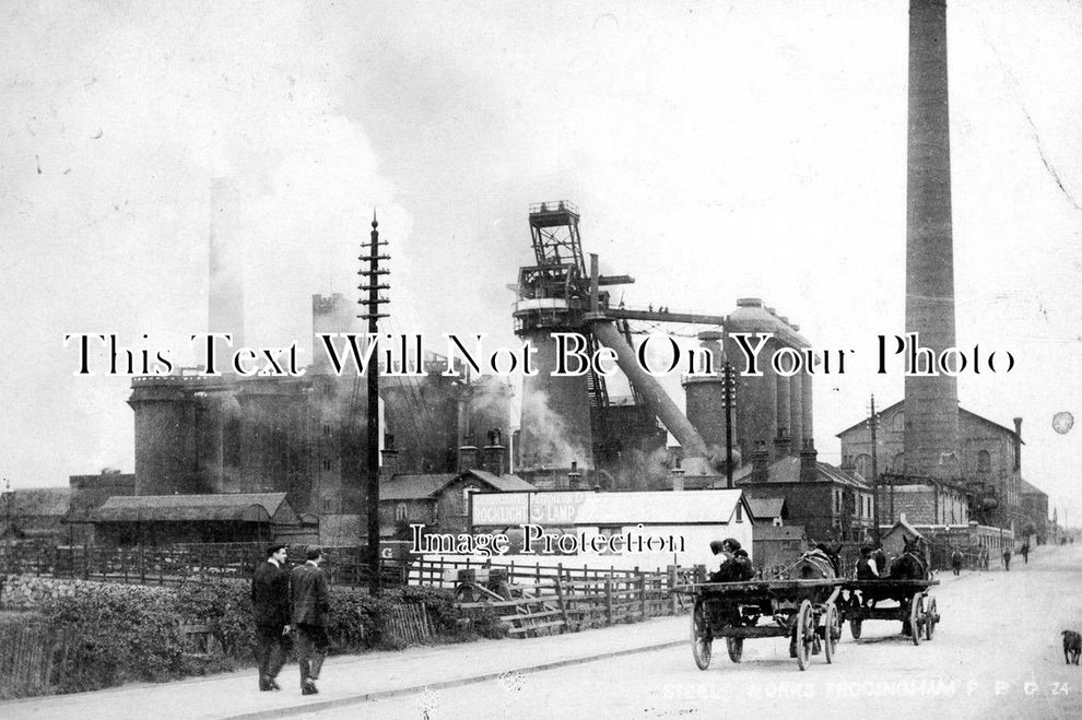 LI 497 - Frodingham Steel Works, Lincolnshire c1907 – JB Archive