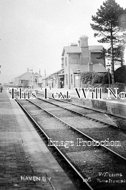 LI 536 - Navenby Railway Station, Lincolnshire c1911 – JB Archive