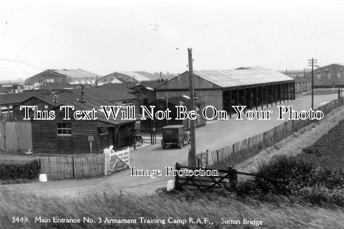 LI 615 - No.3 Armament Training Camp, RAF Sutton Bridge, Lincolnshire ...