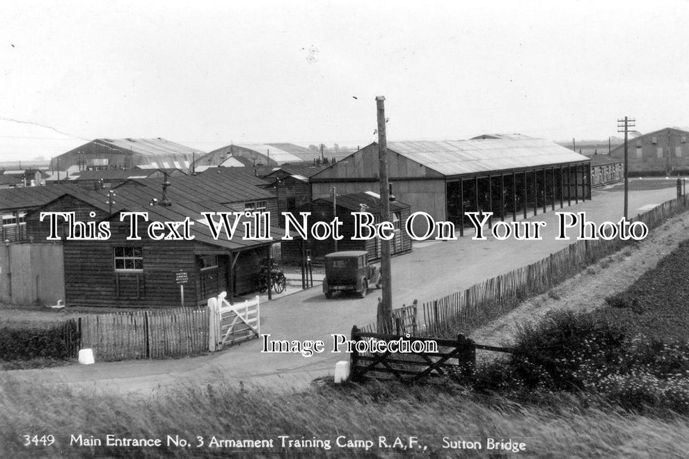 LI 615 - No.3 Armament Training Camp, RAF Sutton Bridge, Lincolnshire ...