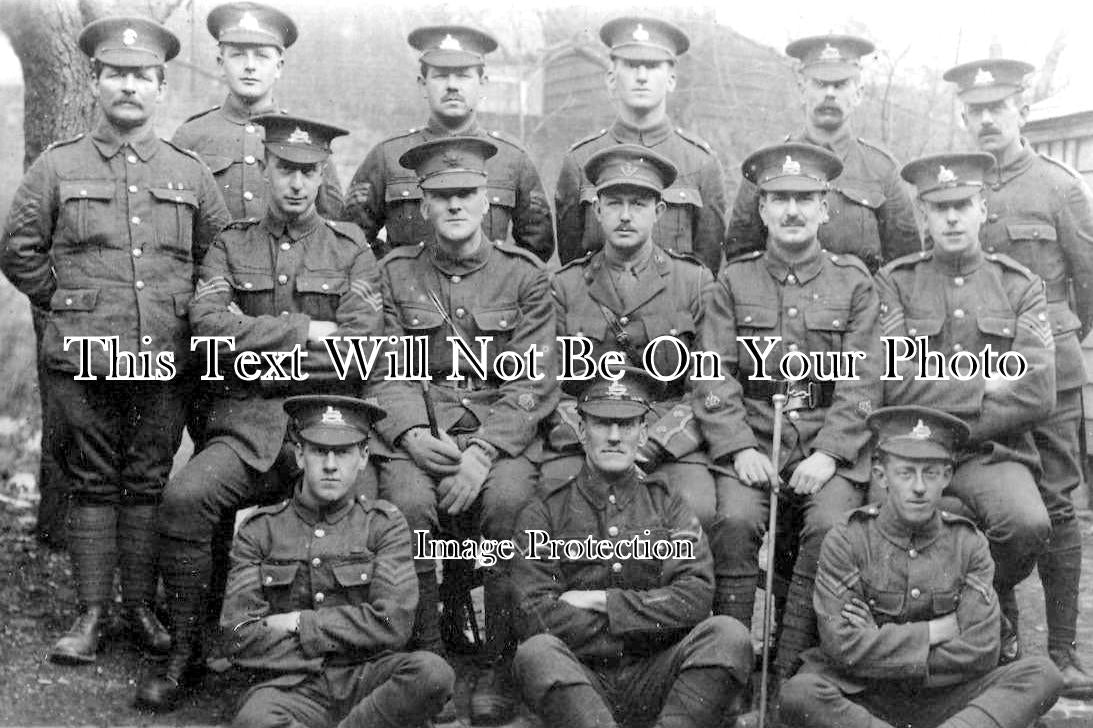 LI 633 - Lincolnshire Regiment Group c1914 WW1 – JB Archive