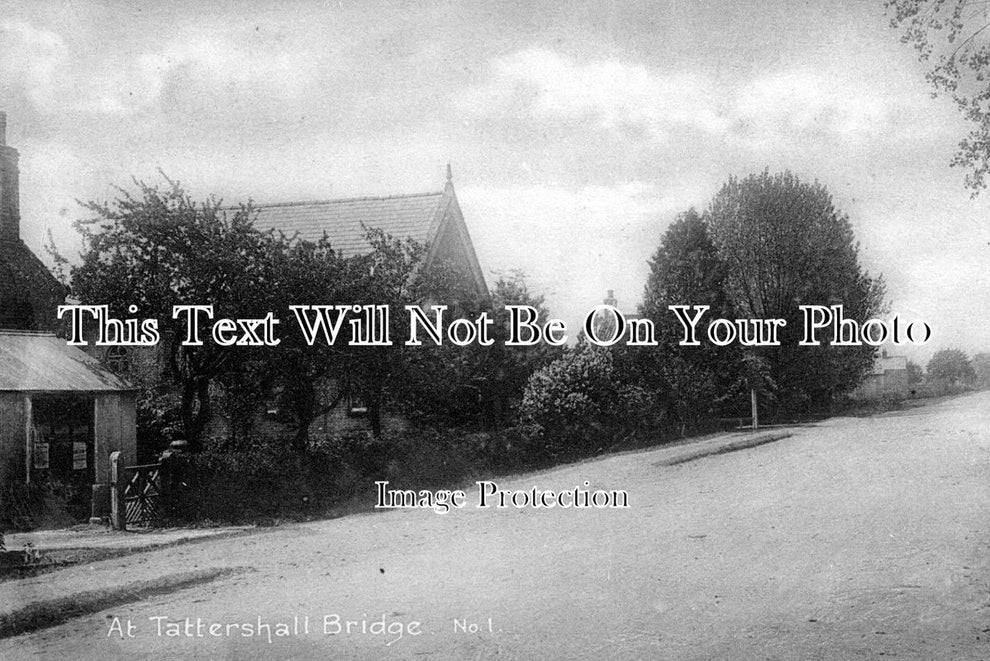 LI 676 - Tattershall Bridge, Lincolnshire c1918 – JB Archive