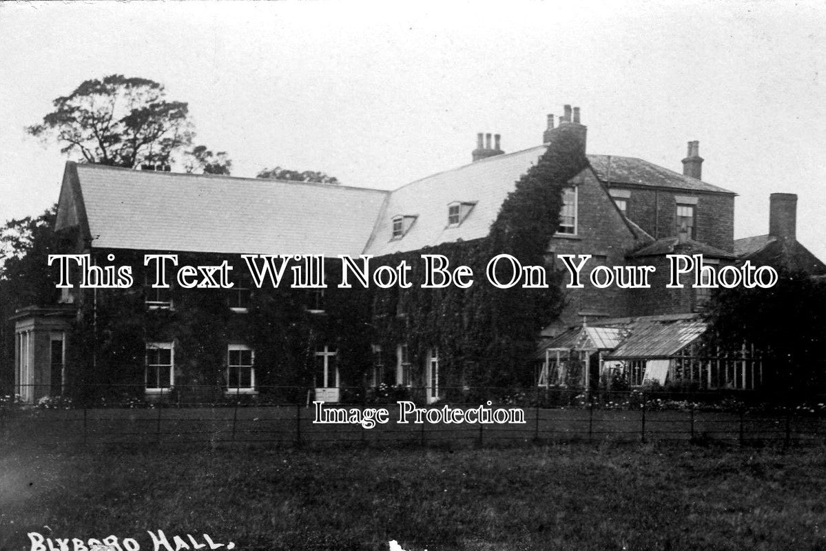 LI 958 - Blyborough Hall, Lincolnshire c1920 – JB Archive