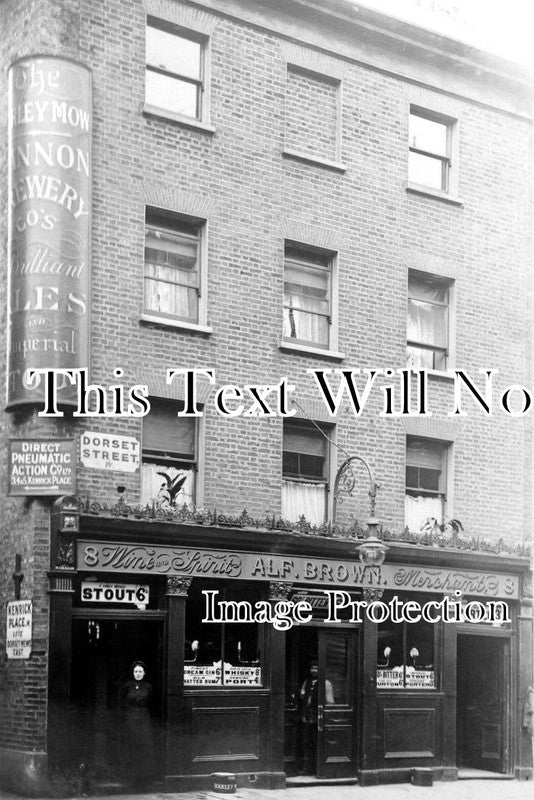 LO 1067 - The Barley Mow Pub, Dorset Street, Marylebone, London – JB ...