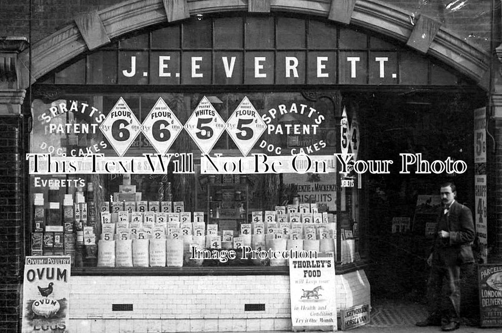 LO 1330 - Everett Shop Front, Colney Hatch Lane, Muswell Hill, London ...