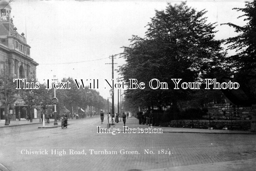 LO 1353 - Chiswick High Road, Turnham Green, London c1910 – JB Archive