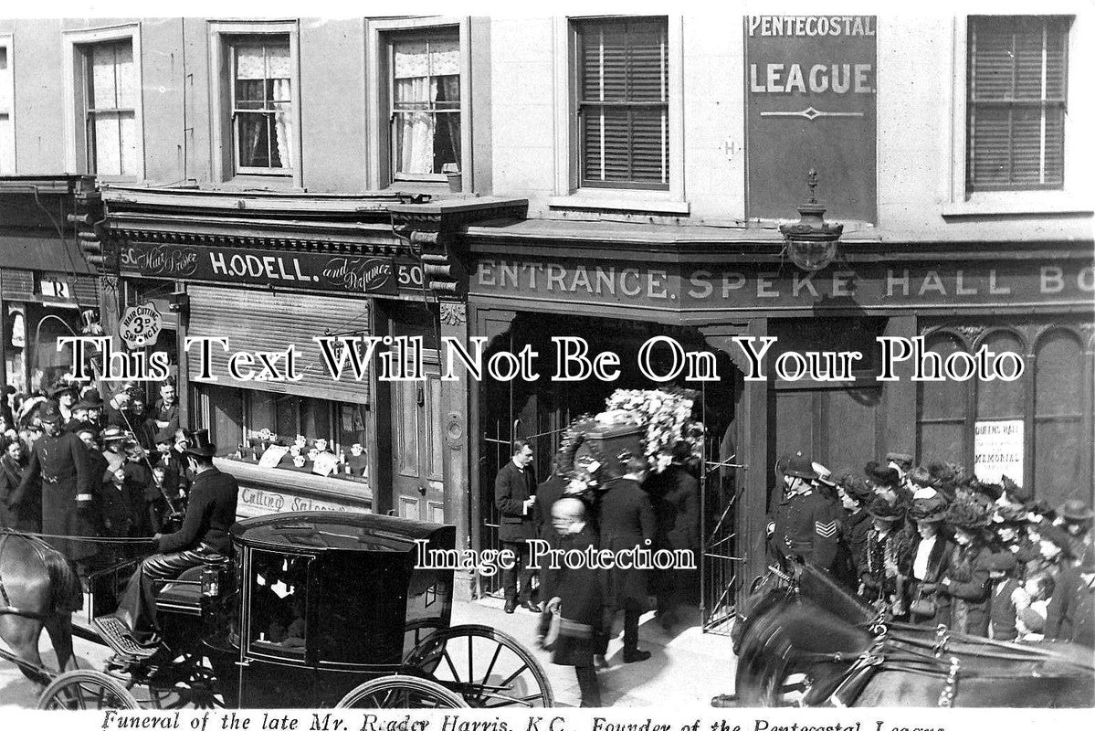 LO 1483 - Funeral Of Reader Harris KC, Speke Hall, Battersea, Wandswor ...