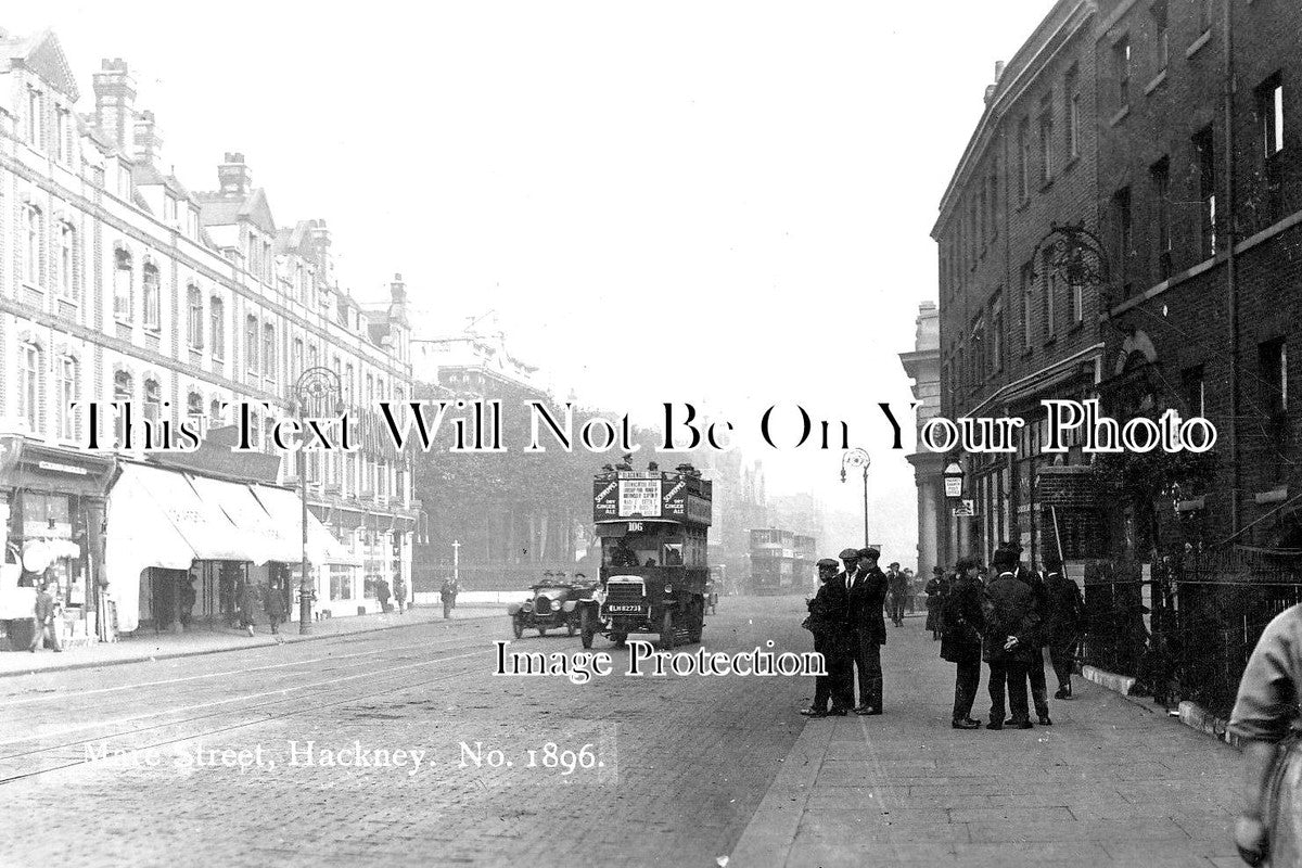 LO 1546 - Mare Street, Hackney, London c1923 – JB Archive
