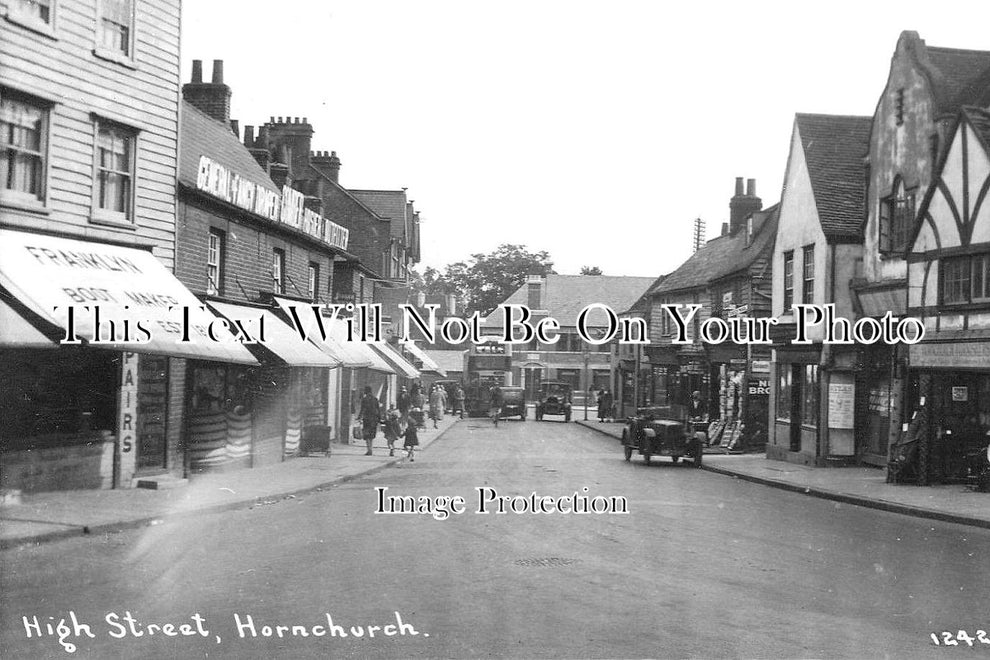 LO 1779 - High Street, Hornchurch, Havering, London c1920 – JB Archive