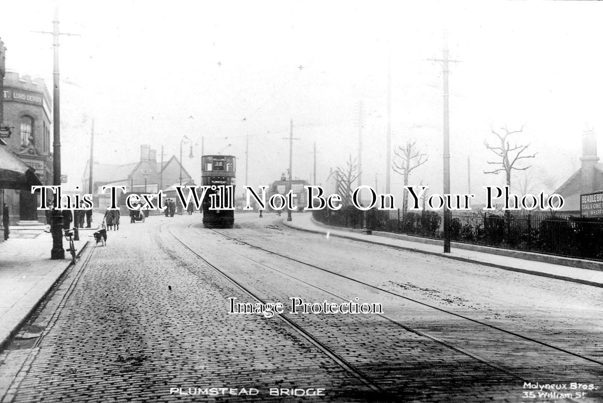 LO 1788 - Plumstead Bridge, Greenwich, London c1912 – JB Archive