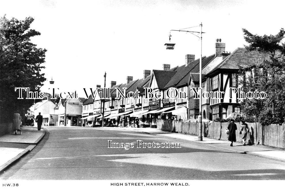 LO 1832 - High Street, Harrow Weald, London – JB Archive