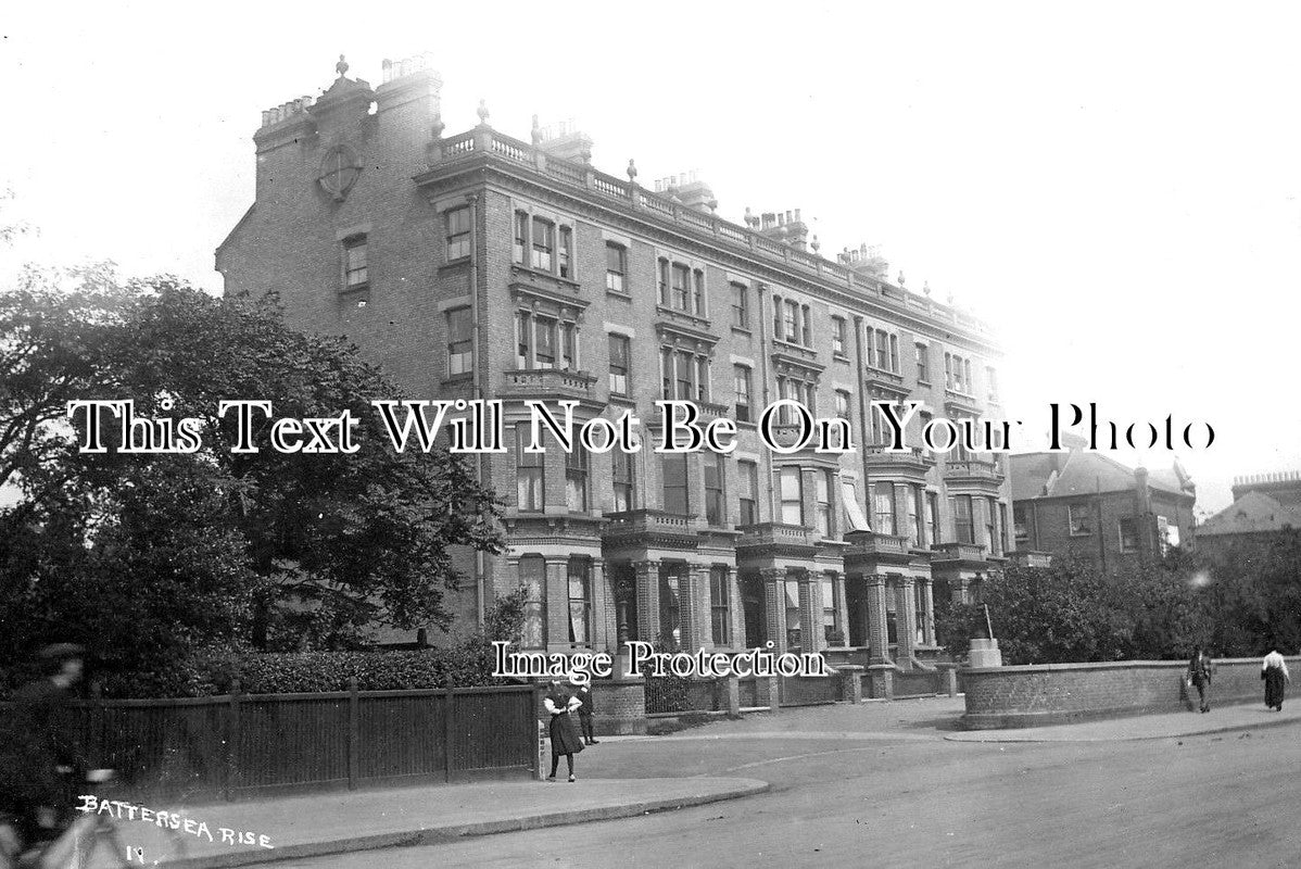 LO 1962 - Battersea Rise, Battersea, Wandsworth, London c1910 – JB Archive