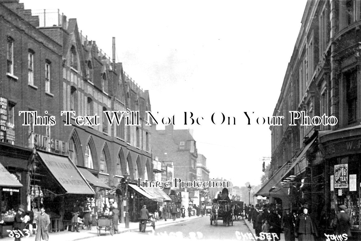 LO 2291 - Kings Road, Chelsea, London c1916 – JB Archive