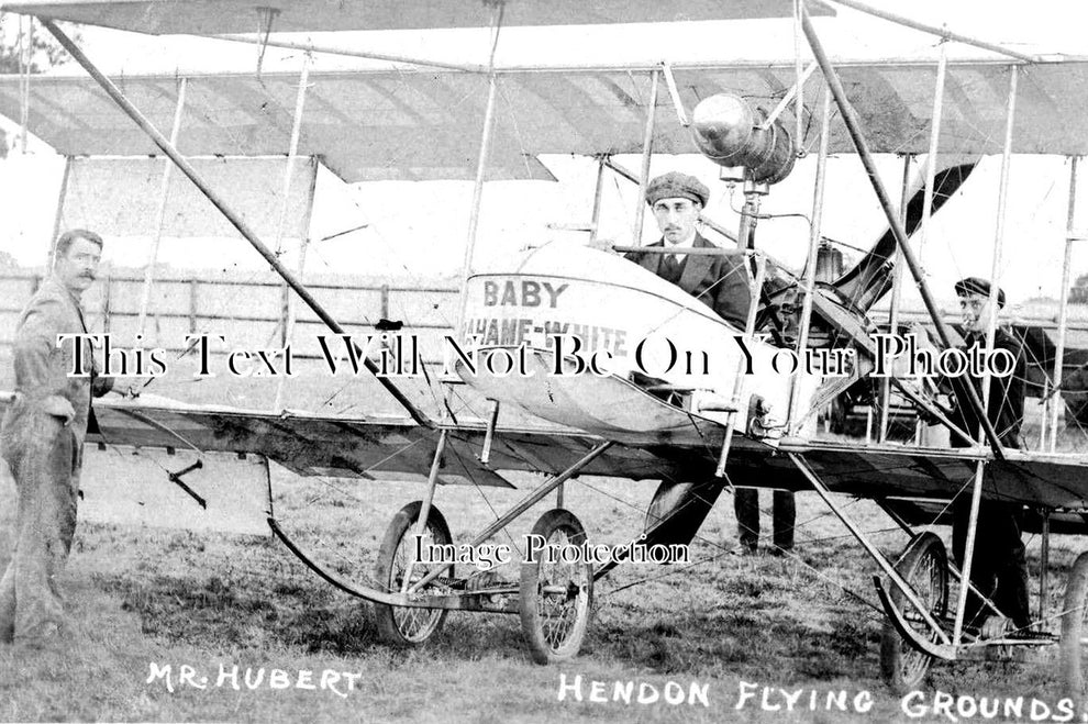 LO 2580 - Mr Hubert & Graham White Biplane, Hendon, London – JB Archive