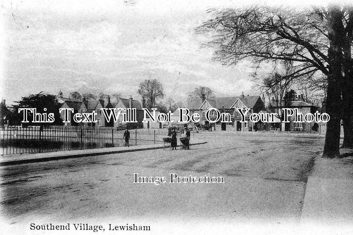 LO 273 - Southend Village, Lewisham, London c1905 – JB Archive