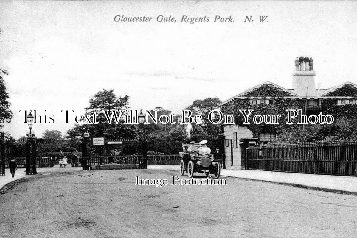 LO 278 - Gloucester Gate, Regents Park, London – JB Archive